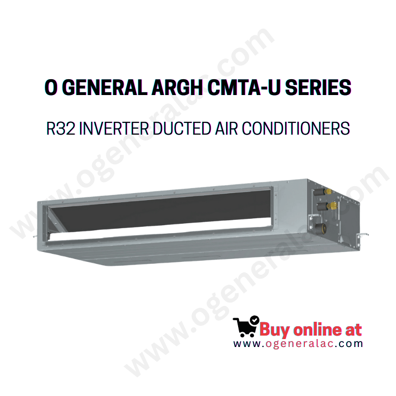 O General Ducted Split AC 1.5 Ton R32 Inverter ARGH18CMTA-U/AOGH18CBTA ...